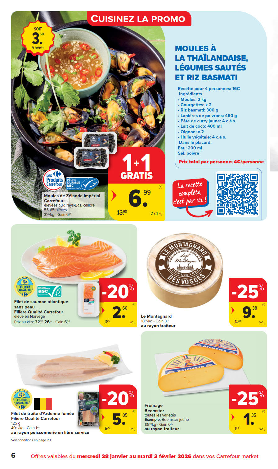 Carrefour Market folder valable du 28 janvier au 03 février ...